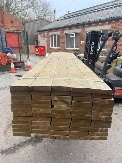 8X2 TIMBER JOIST C24 STRENGTH GRADED & TREATED - 4.8M LENGTH - £20 EAC ...