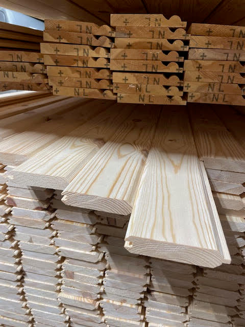 PINE T&G VGROOVE TIMBER CLADDING **LIMITED PRICE** - £1.30 PER METER I ...