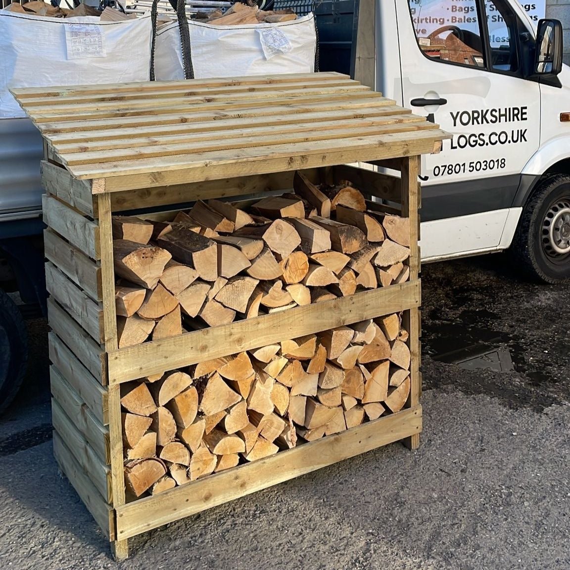 Log Store 4ft x 4ft — Yorkshire Logs